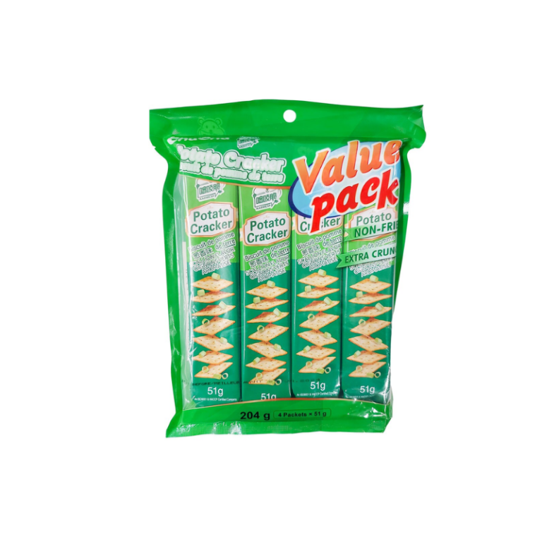 ChaCheer Potato Crackers - Scallion Flavor - Five Continents International