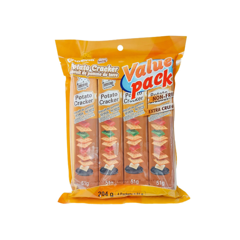 ChaCheer Potato Crackers – Barbecue Flavor – Five Continents International