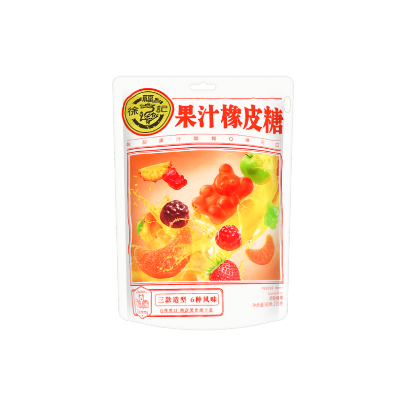Hsu Fu Chi Gummy Candies - Mixed Fruit Flavor - Five Continents ...