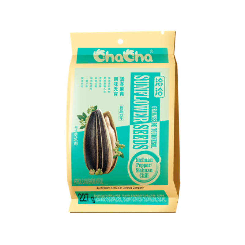ChaCheer Roasted Sunflower Seeds - Pepper Flavor - Five Continents ...