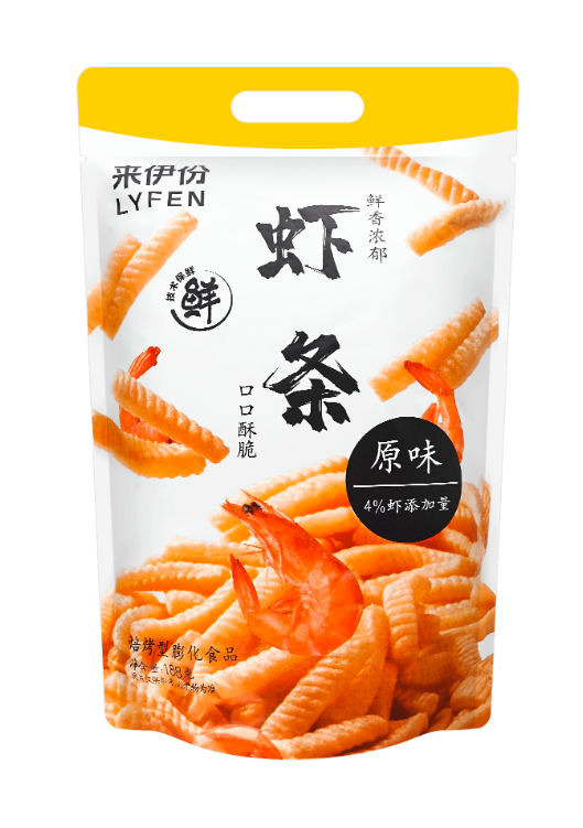 LYF Shrimp Flavor Crispy Snack - Five Continents International