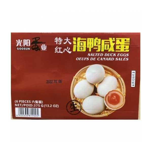 Goosun Salted Duck Eggs - Uncooked - Five Continents International