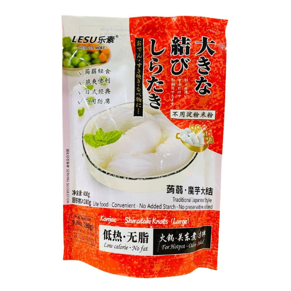 LESU LS Konjac Shirataki Knots(280g) - Five Continents International