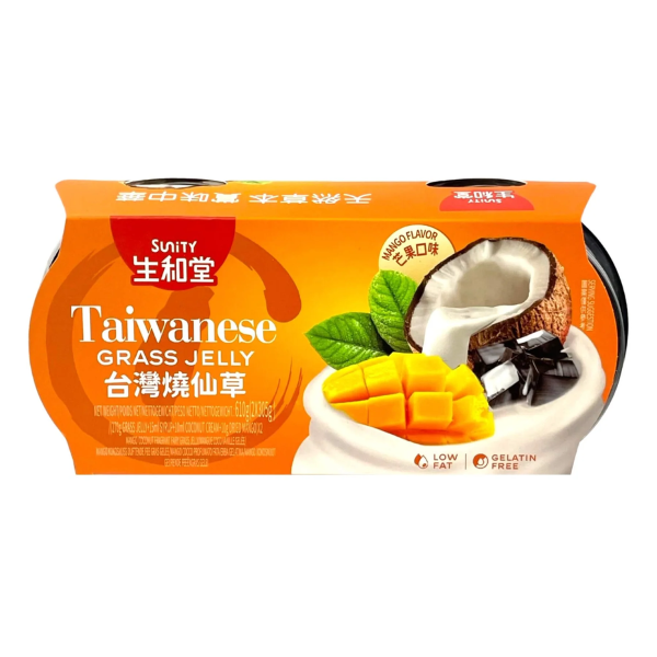 Sunity Grass Jelly - Mango Flavor - Five Continents International