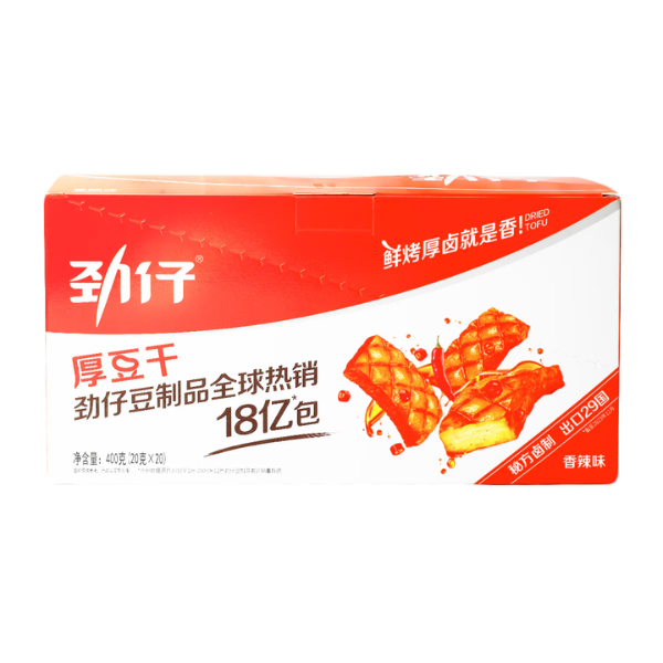 Jinzai Roasted Tofu - Spicy Flavor (400g) - Five Continents International
